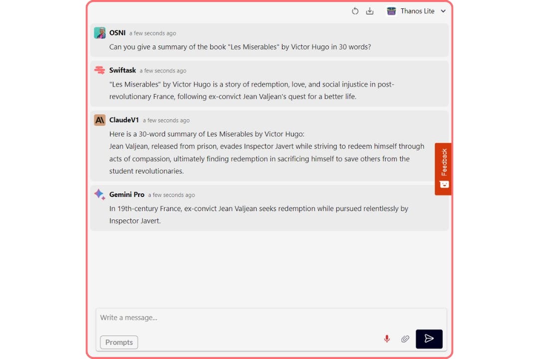 Multi AI Chat : connect with AI from a single interface