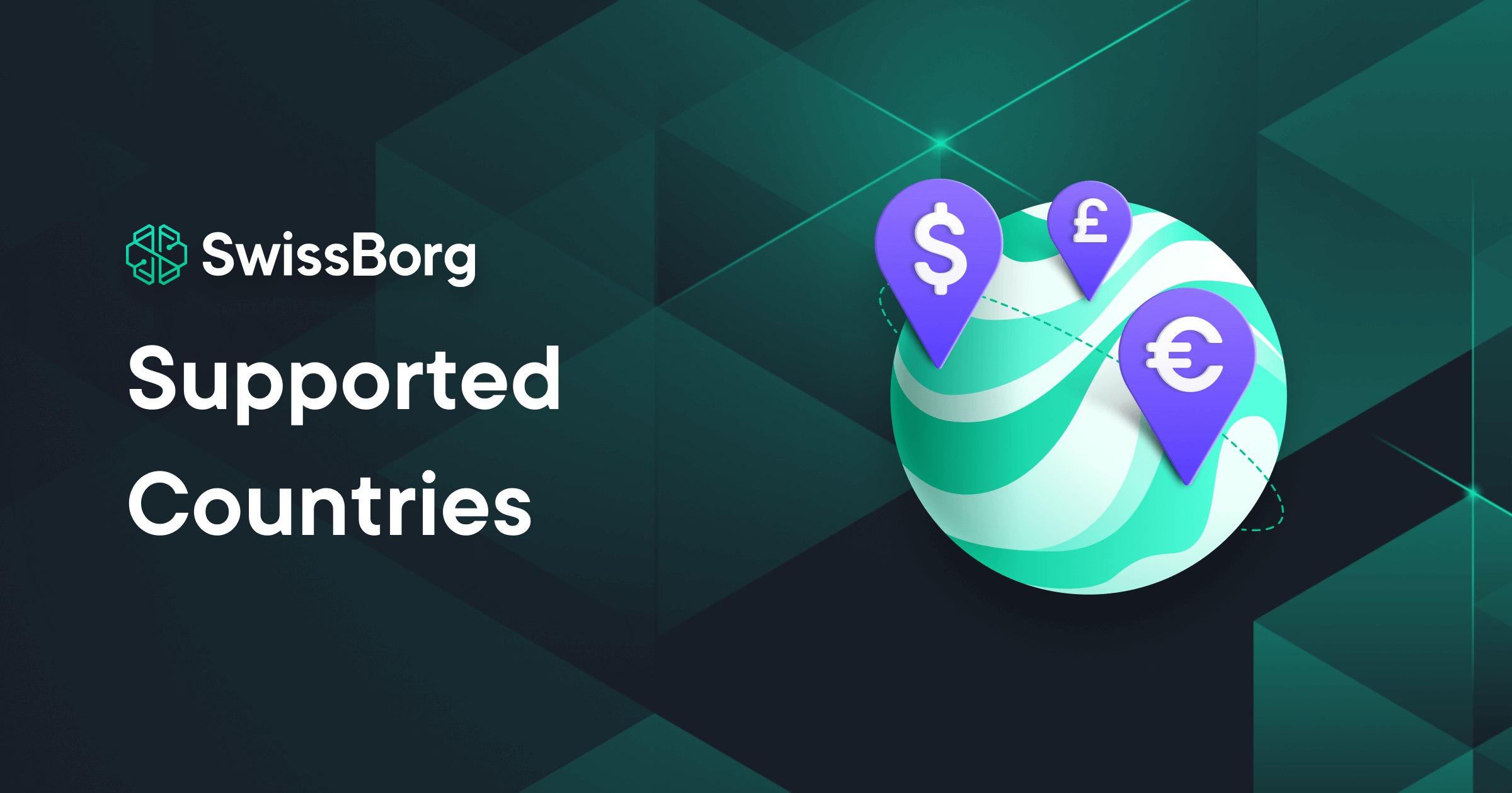 Available in more than 100 countries | SwissBorg