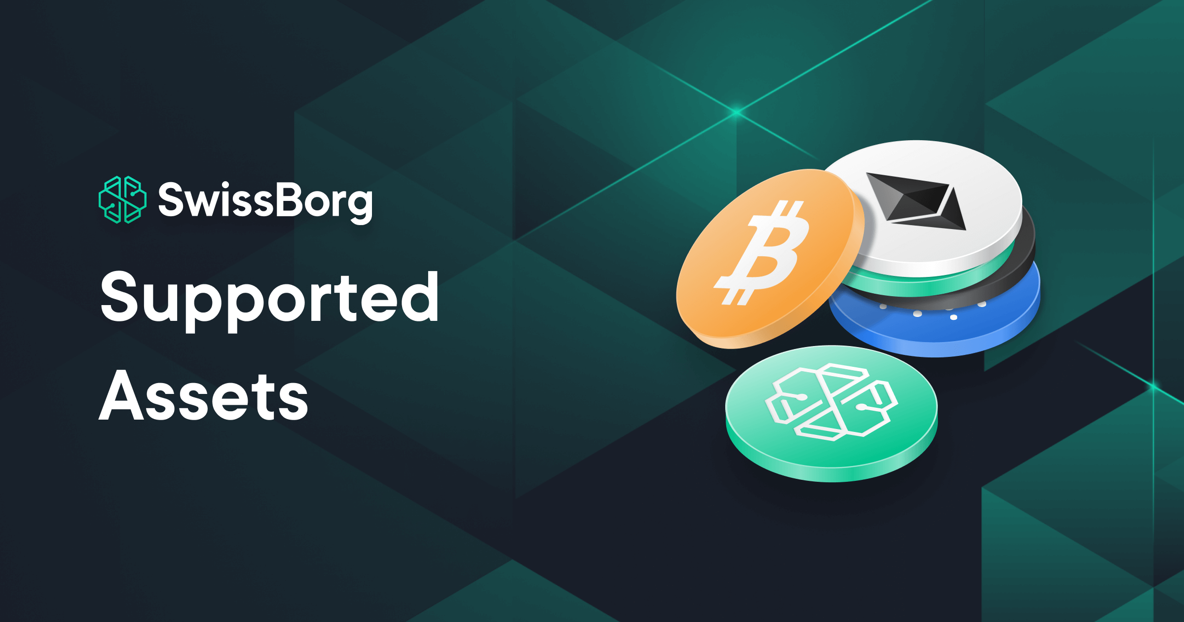 Available fiats, tokens and stablecoins for exchanges | SwissBorg