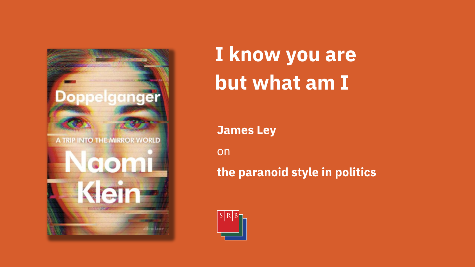 I know you are but what am I | Sydney Review of Books