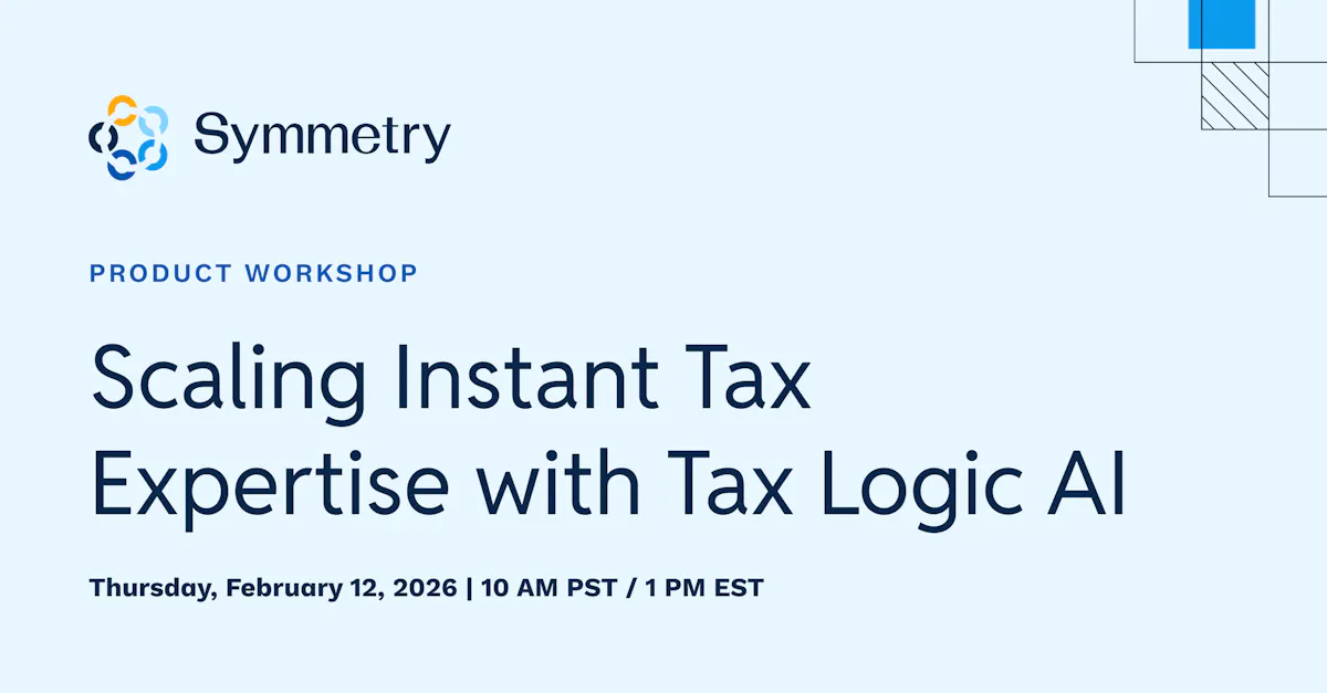 Workshop: Scale Instant Tax Expertise Across Your Platform with Tax ...