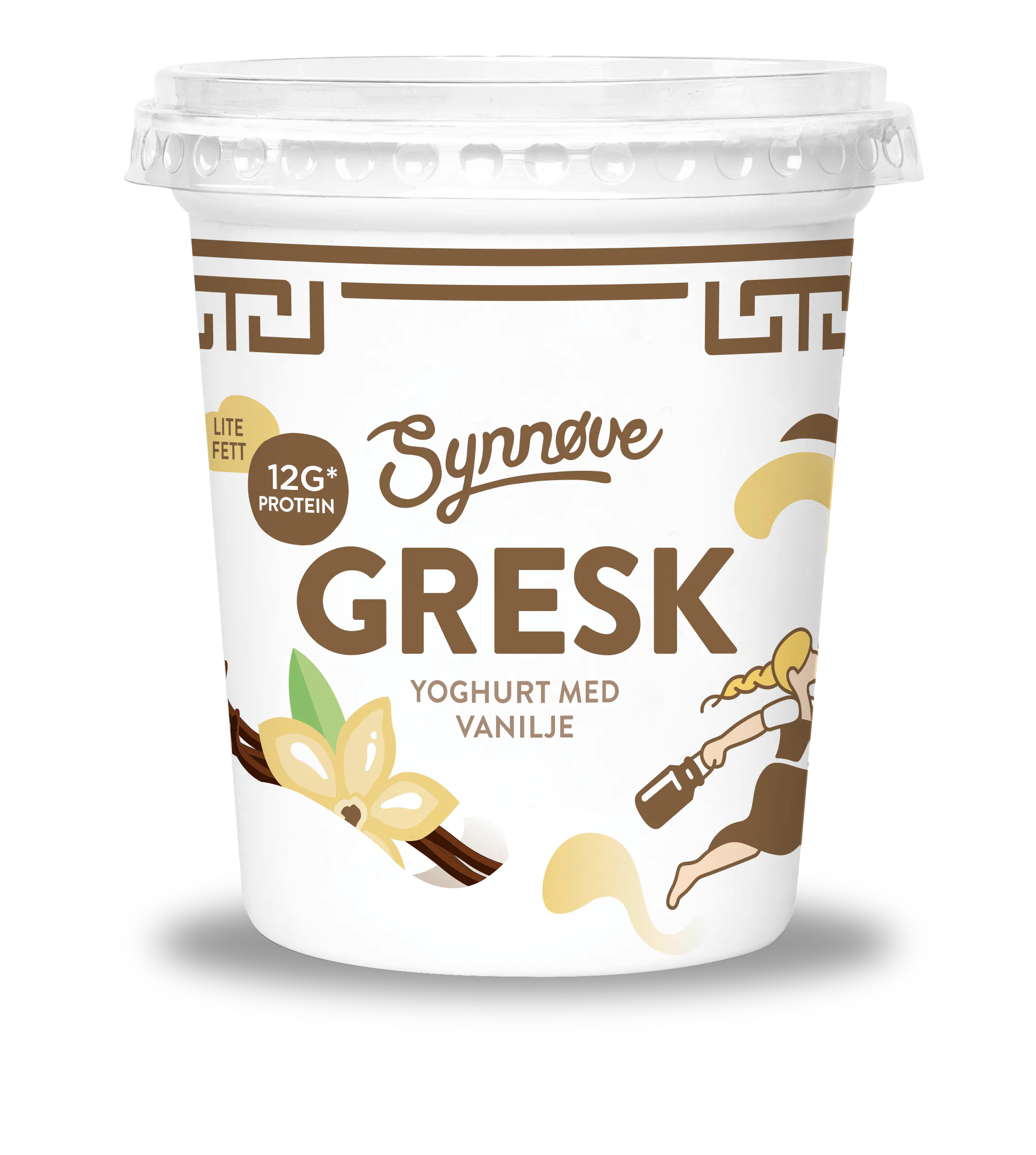 Gresk yoghurt med vanilje 350g - Synnøve Finden