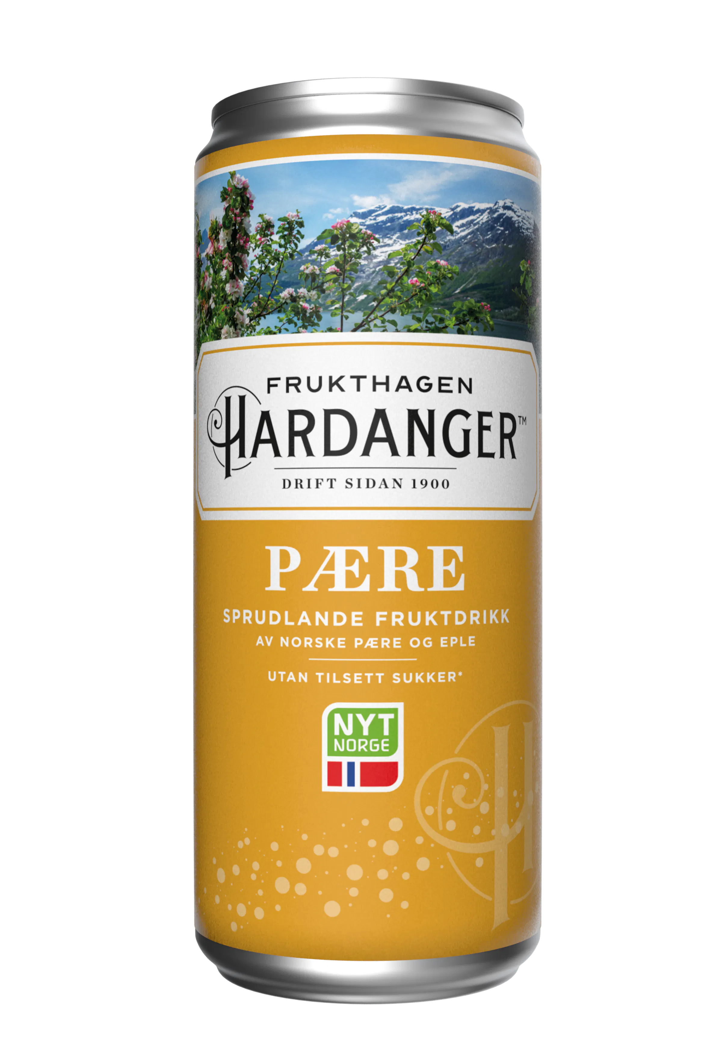 Frukthagen Hardanger Sprudlande fruktdrikk Pære - Synnøve Finden