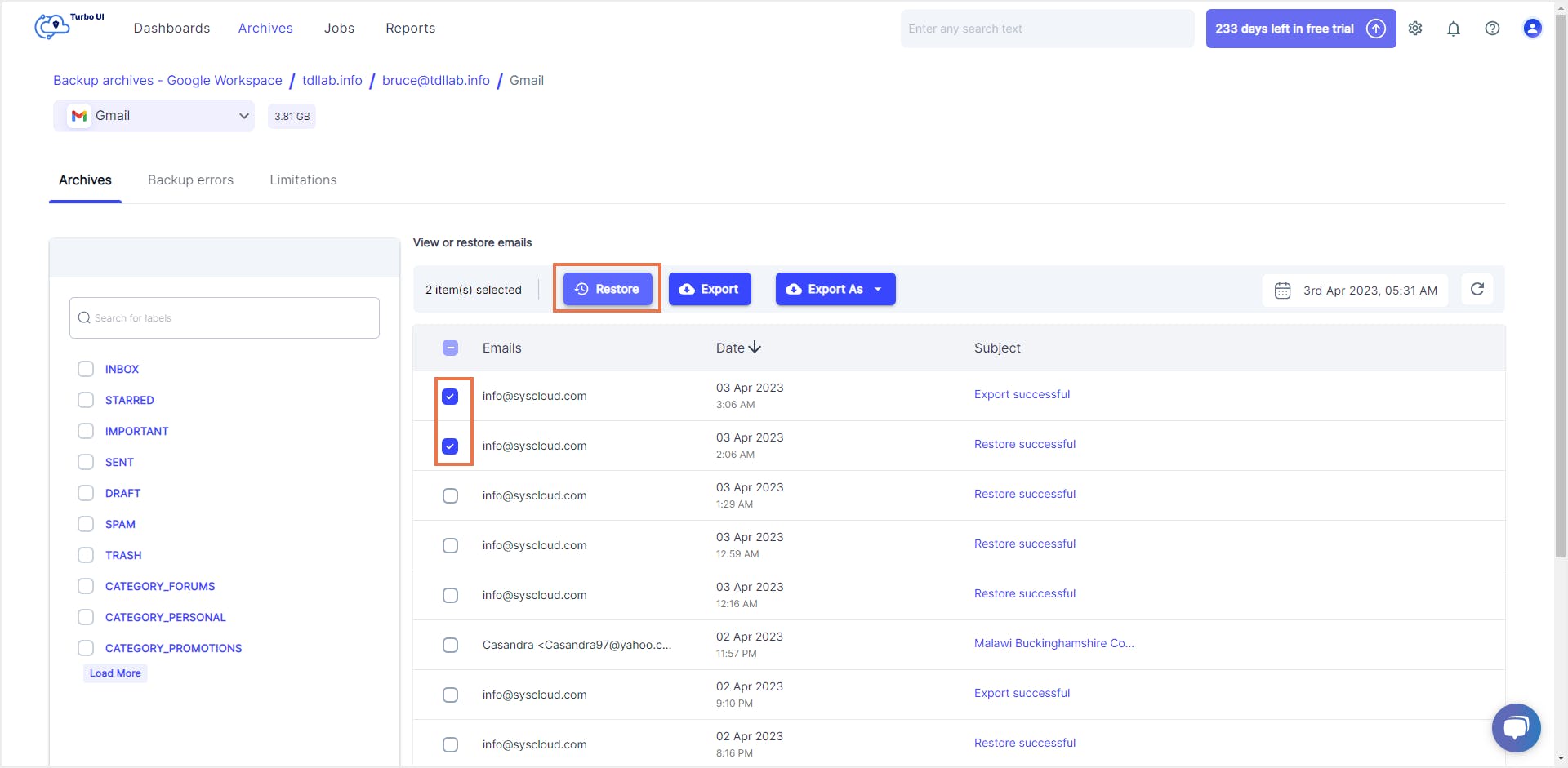 How to Recover Deleted Emails from Gmail for Business