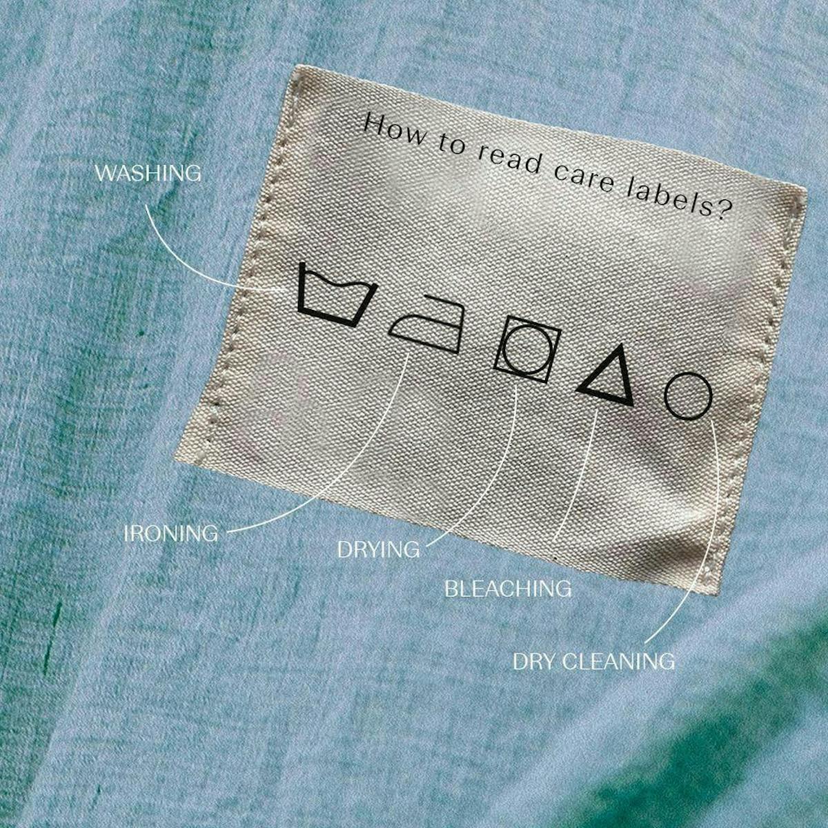 How to read the symbols on clothing labels | Save Your Wardrobe