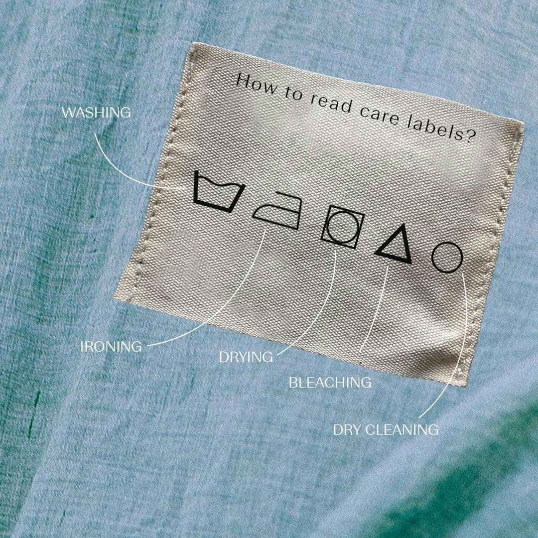 How to read the symbols on clothing labels