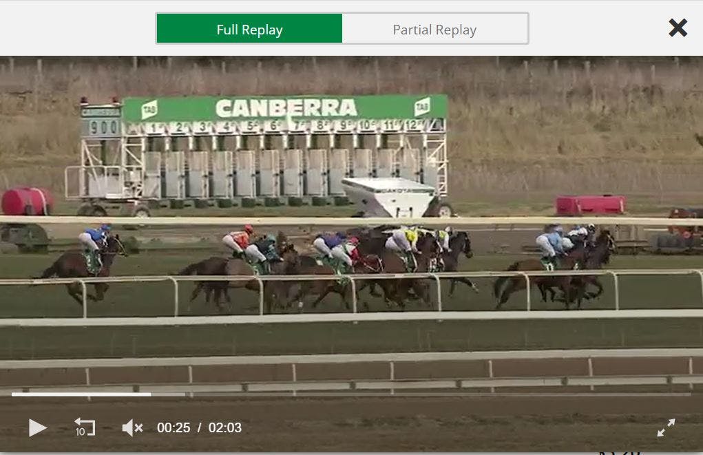 TAB | Canberra Races Today, Results, Replays | Thoroughbred Park Racecourse