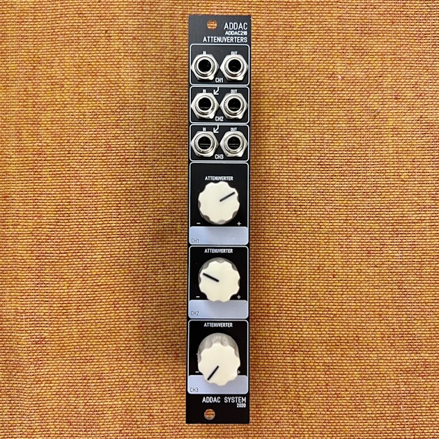 ADDAC System: ADDAC218 Attenuverters | Takazudo Modular