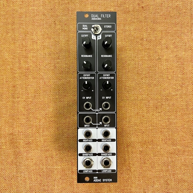 ADDAC System: ADDAC604 Dual Filter | Takazudo Modular