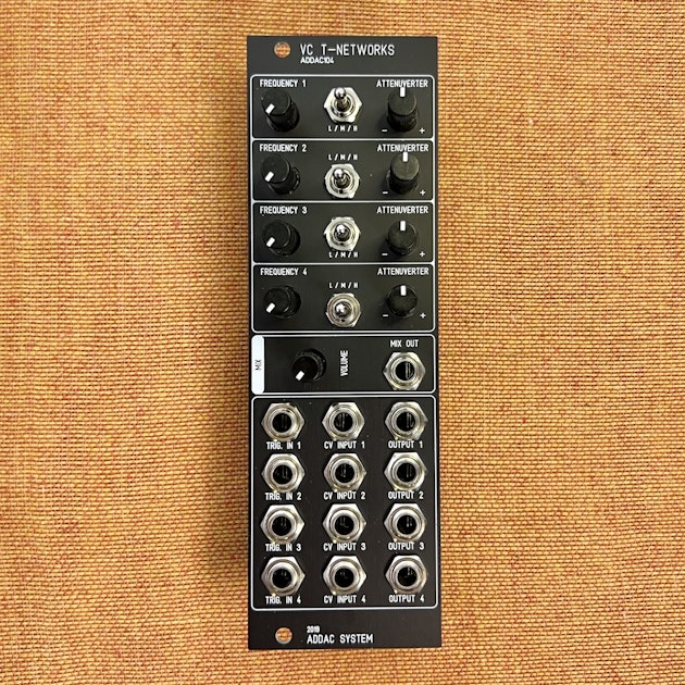 ADDAC System: ADDAC104 VC T-Networks | Takazudo Modular
