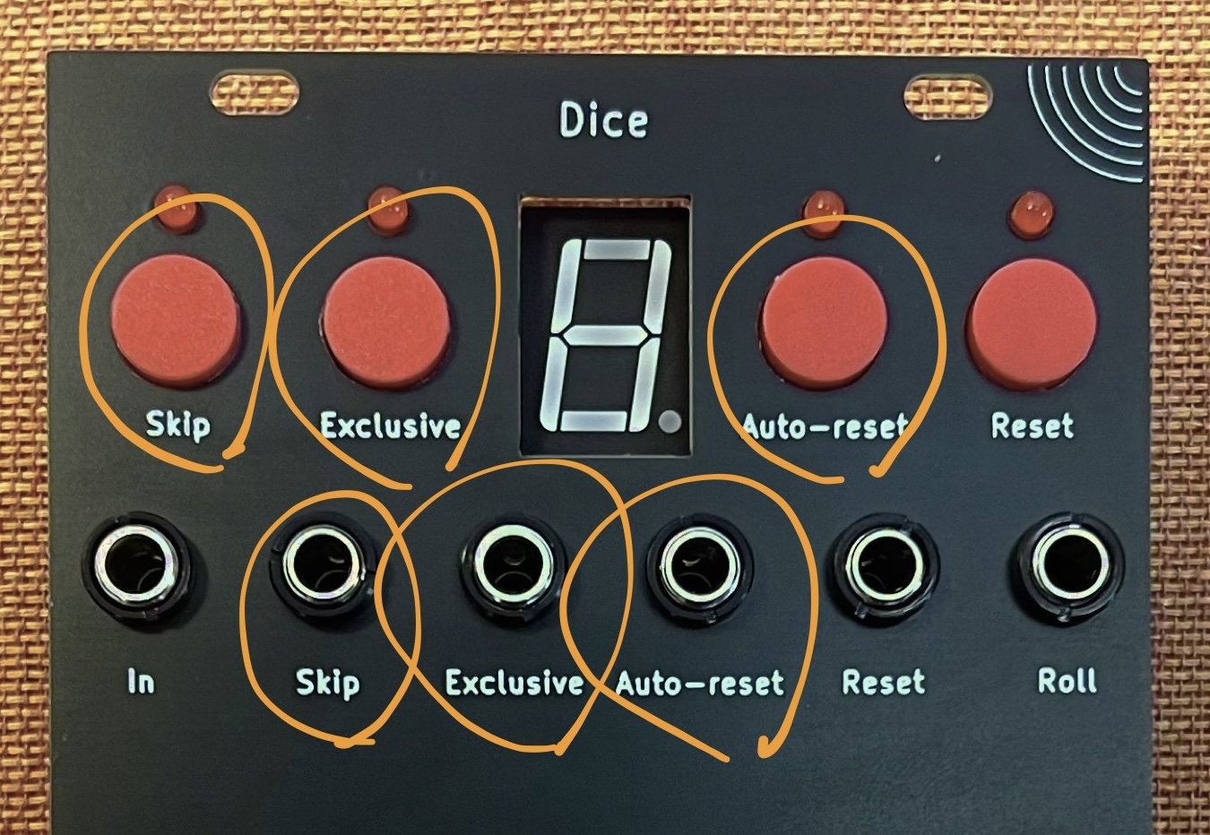 Divergent Waves: Dice | Takazudo Modular