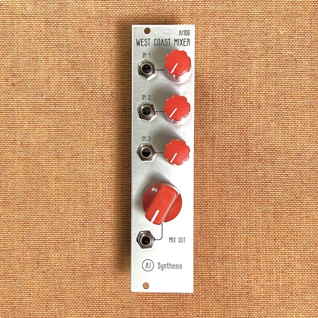 AI Synthesis: AI106 West Coast Mixer | Takazudo Modular