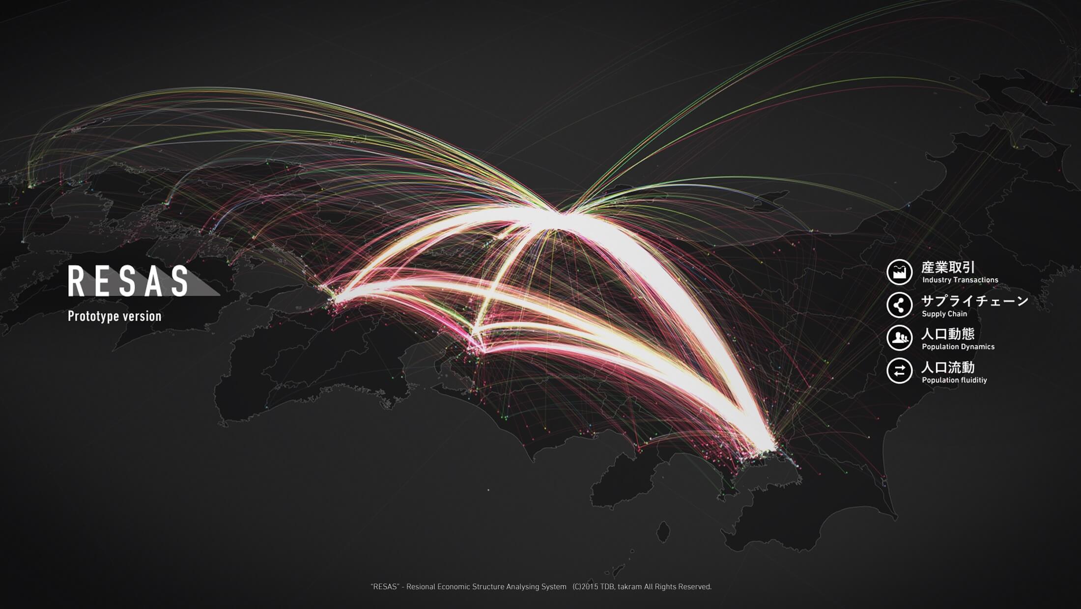 RESAS Prototype | Takram