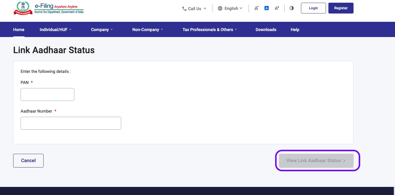 PAN-Aadhaar link status - How to check and link your PAN to your ... PAN-Aadhaar link status - How to check and link your PAN to your ...