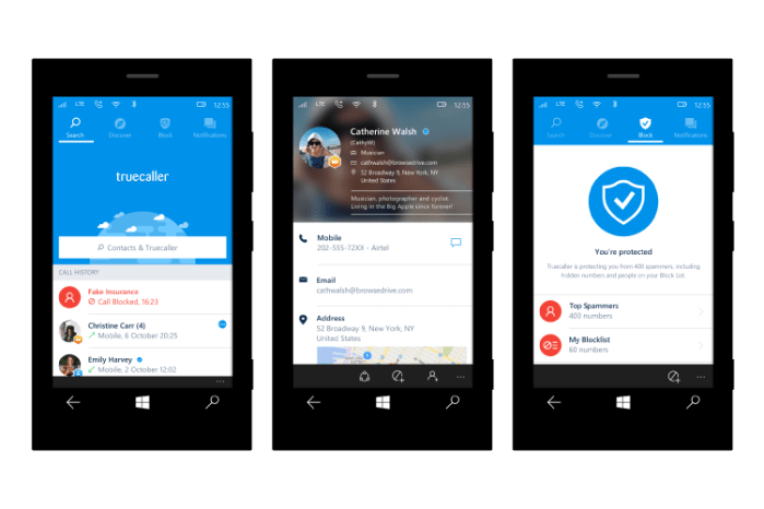 Truecaller Launches the Most Comprehensive App for Windows 10 Mobile ...