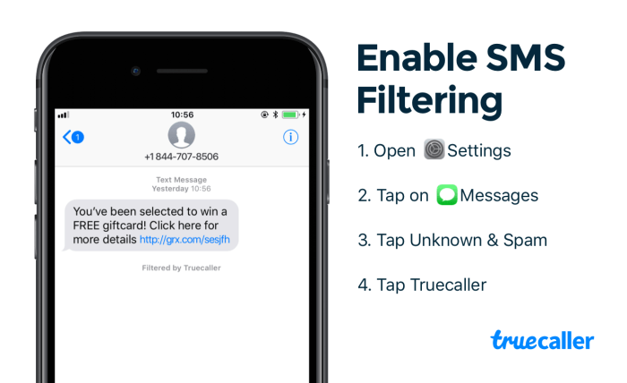 SMS Spam Filtering Comes to iPhone! - Truecaller Blog