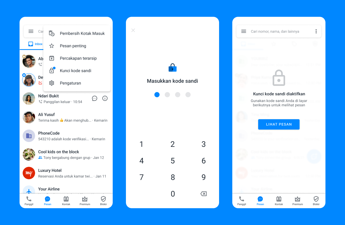 Kode Sandi Truecaller untuk Pesan - Blog Truecaller