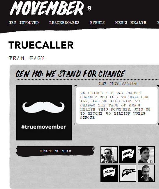 True Movember - Truecaller Blog