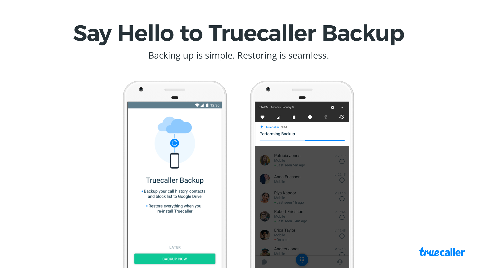 Say Hello to Truecaller Backup - Truecaller Blog