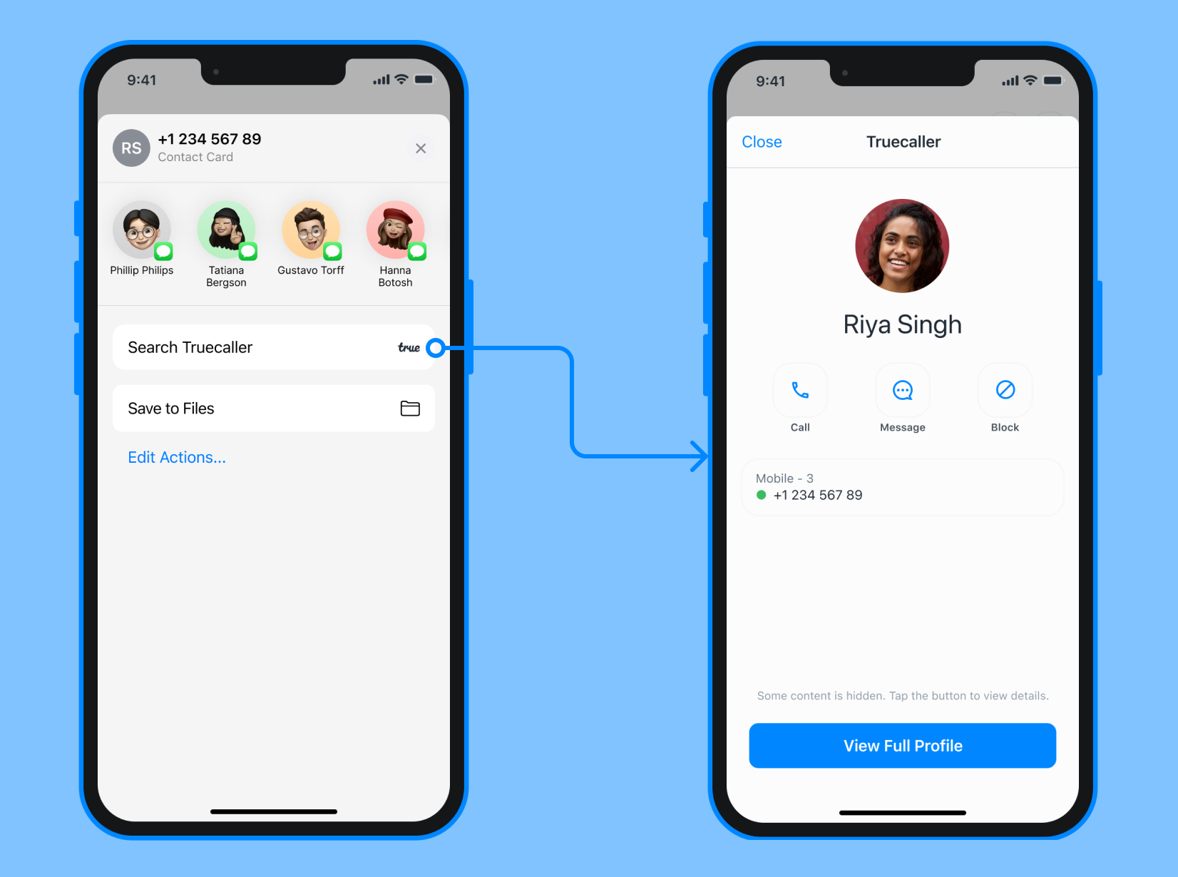 Truecaller for iPhone Revamped