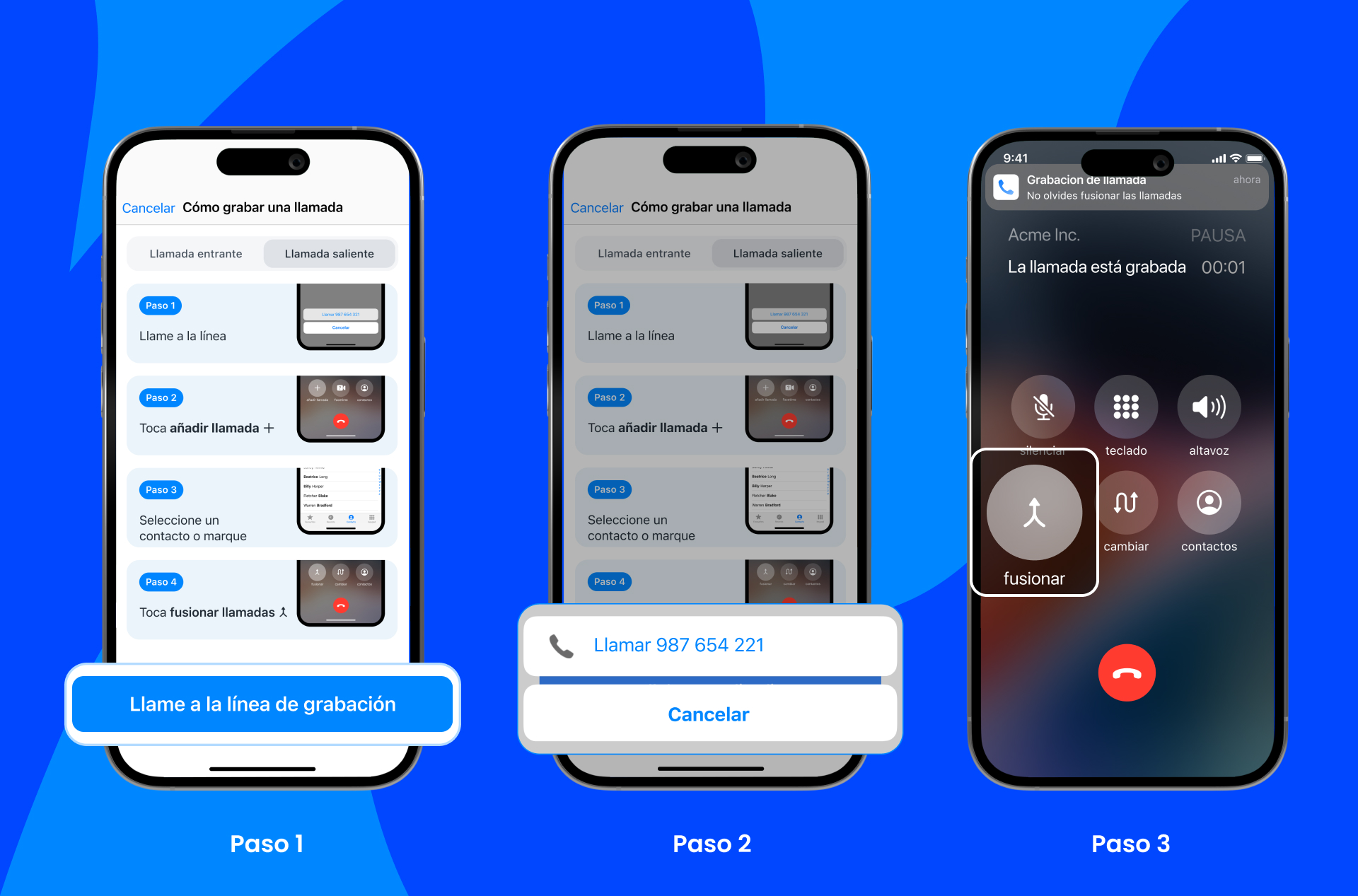 Grabación de llamadas en iPhone - Nunca te pierdas detalles importantes
