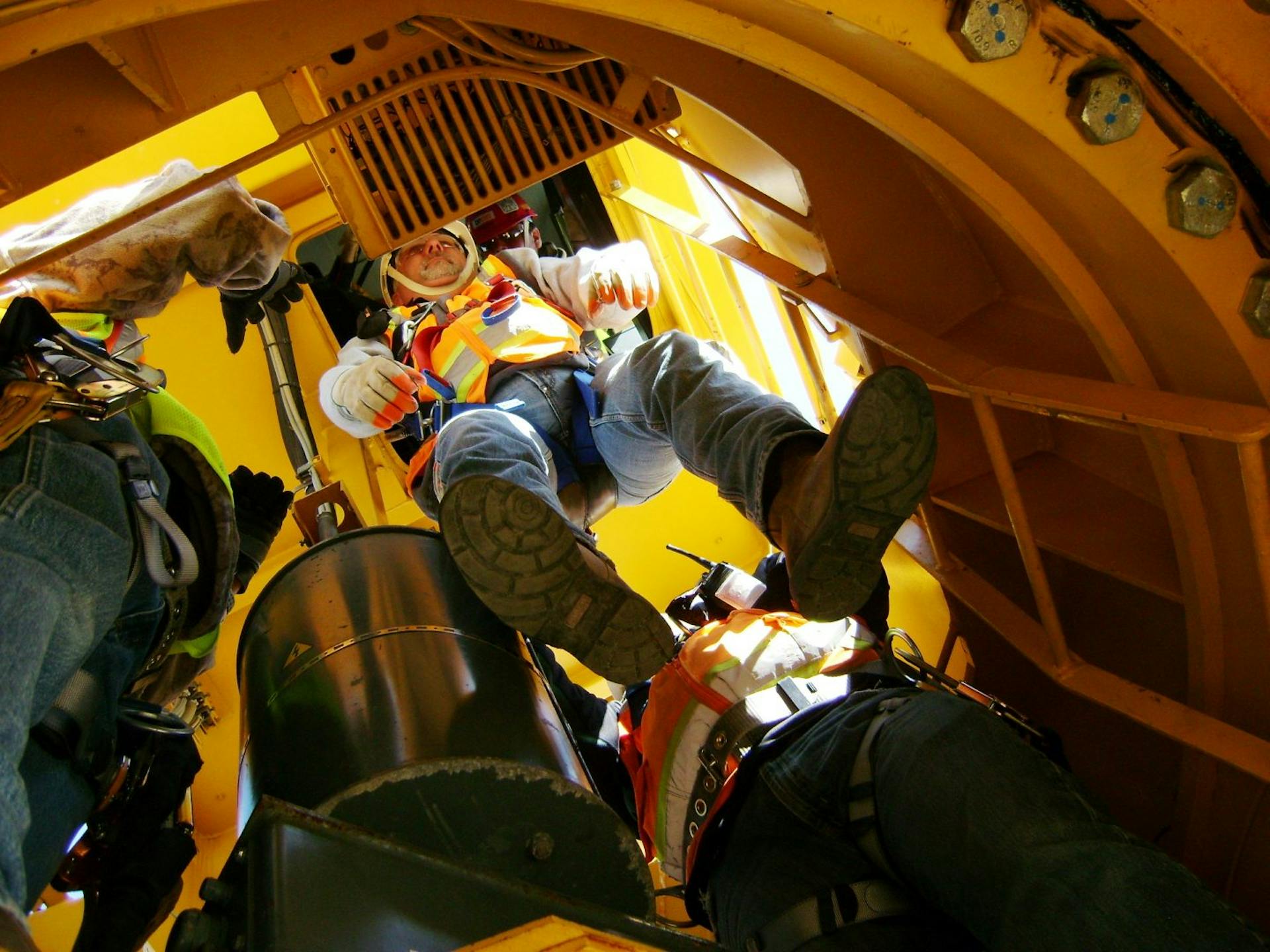 Tech Safety Lines | Tower Crane Rescue Training Course