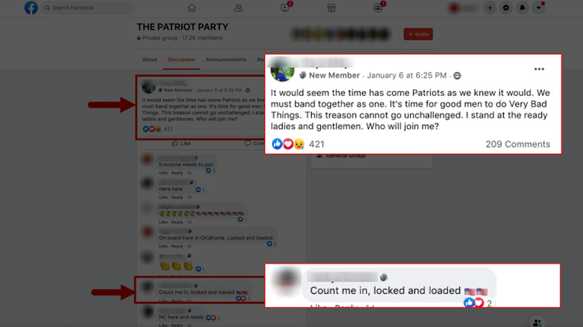 TTP - Facebook Home to Militant ‘Patriot Party’ Movement