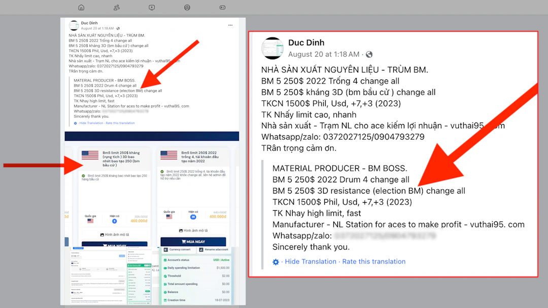 TTP - For Sale on Facebook: Accounts That Can Run U.S. Election Ads