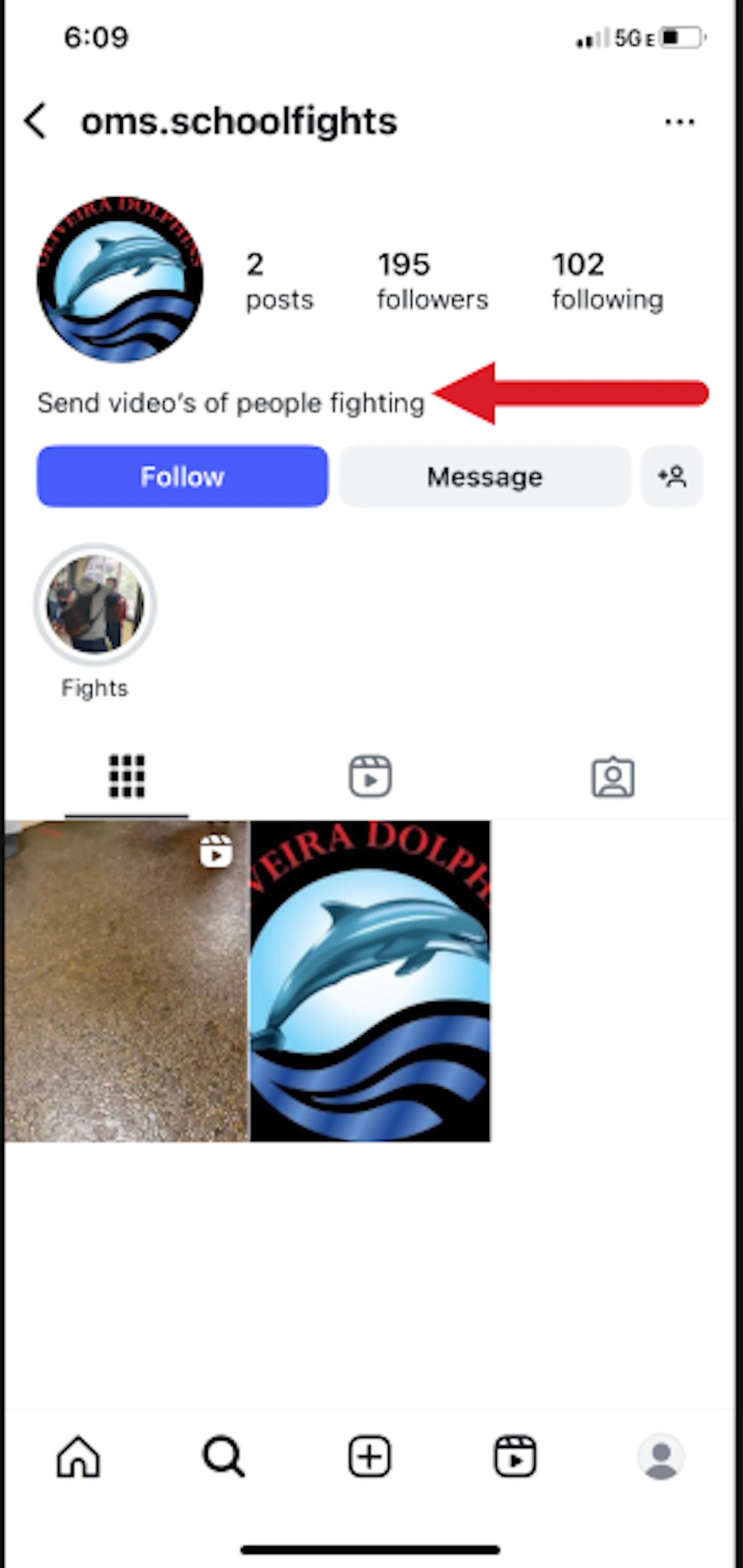 TTP - Instagram Points Teen Users to Brutal Fight Videos