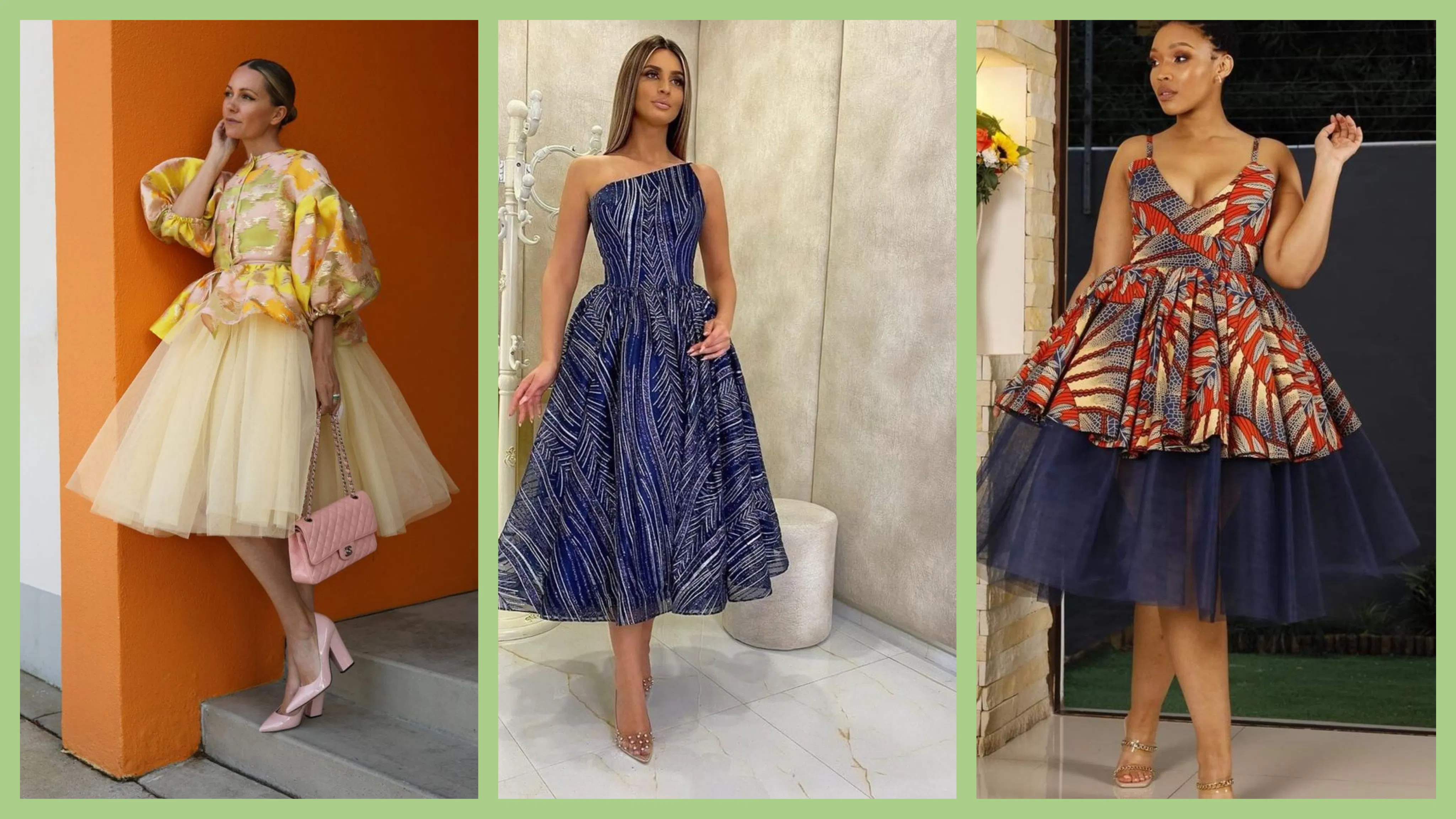 10+ latest flare gown styles 2025