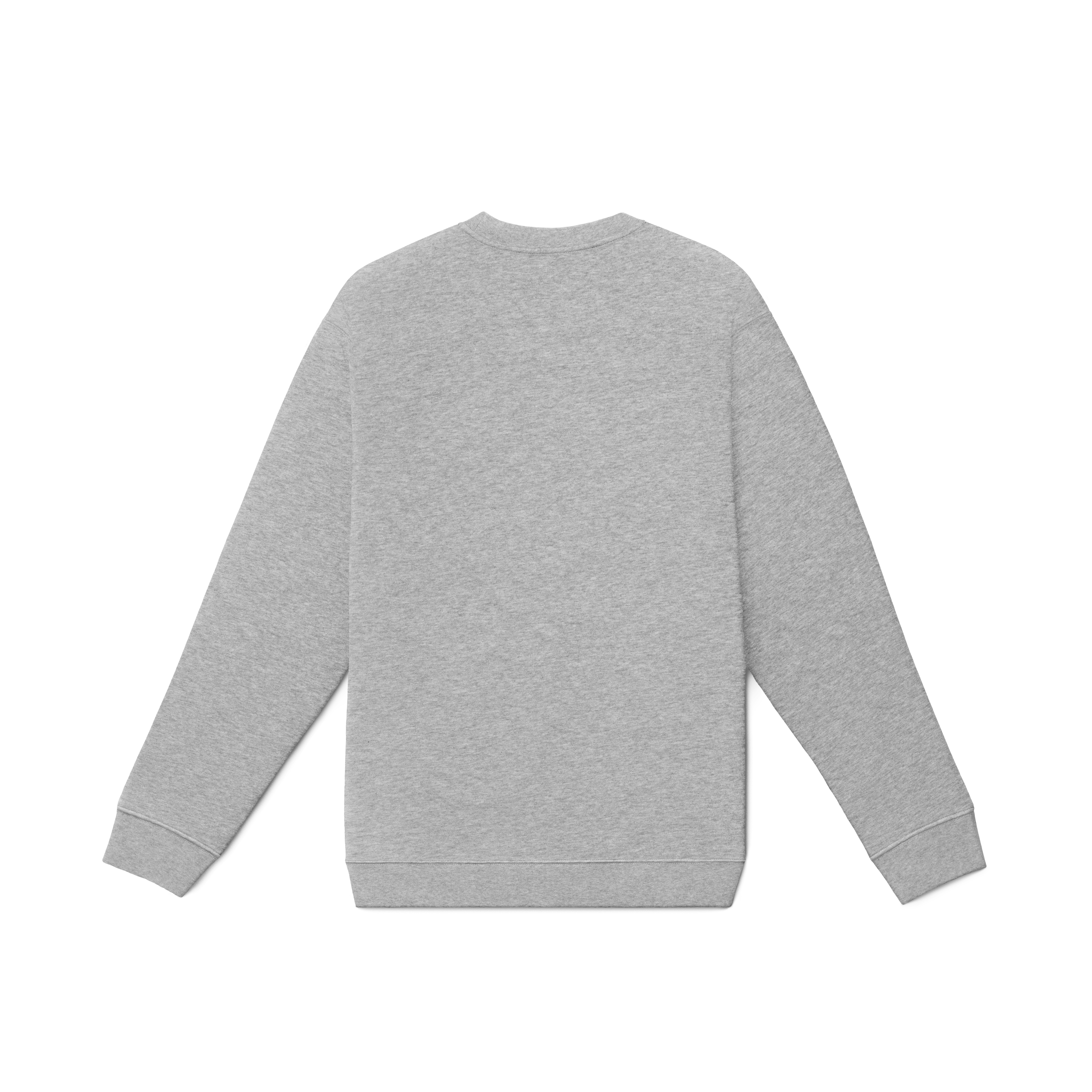 cotton sweatshirt gray melange - teenage engineering cotton sweatshirt gray melange - teenage engineering