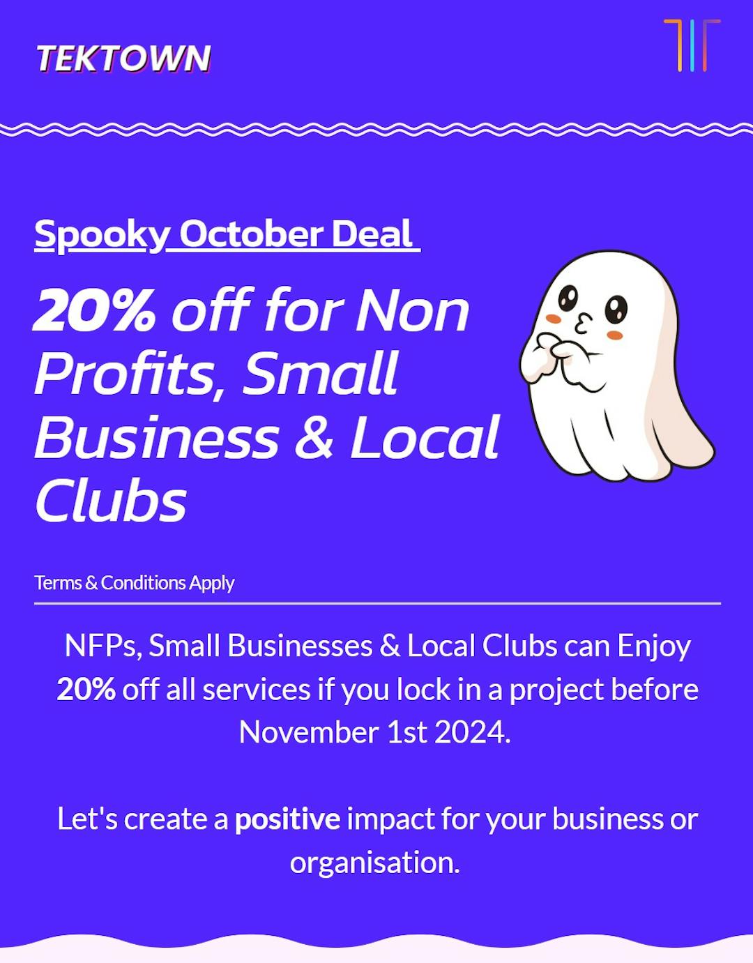 Spooky October Deal!