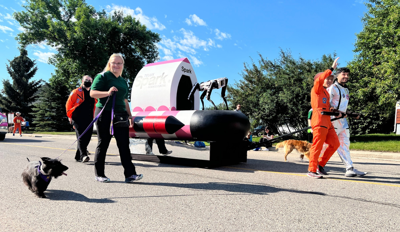 Meet FLINT the Robo-Dog | Boston Dynamics Robot at TELUS Spark Calgary