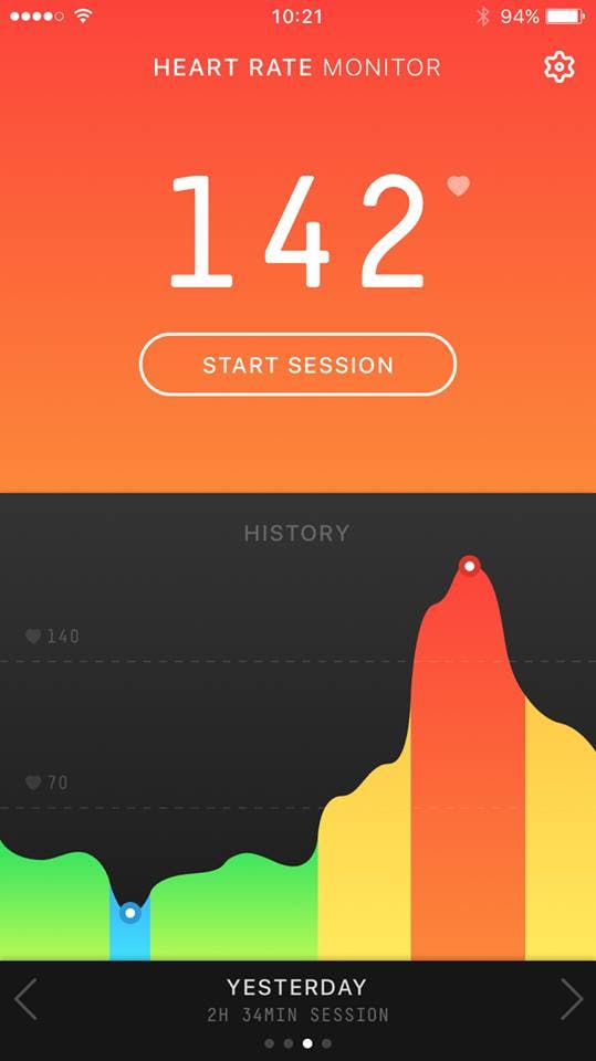 A running app development case study