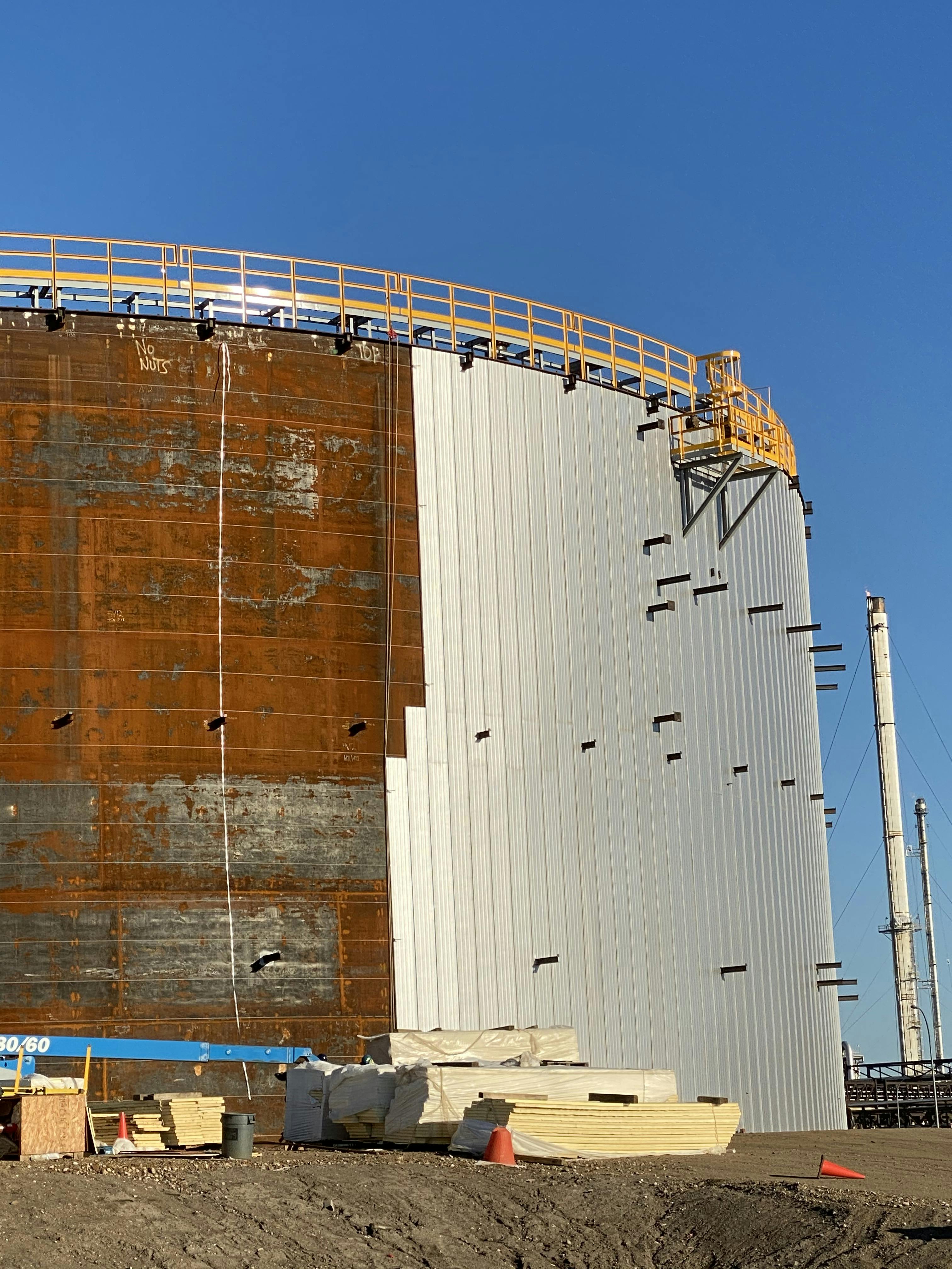 CNRL East Tank Farm Expansion Project | Tetrad Insulation