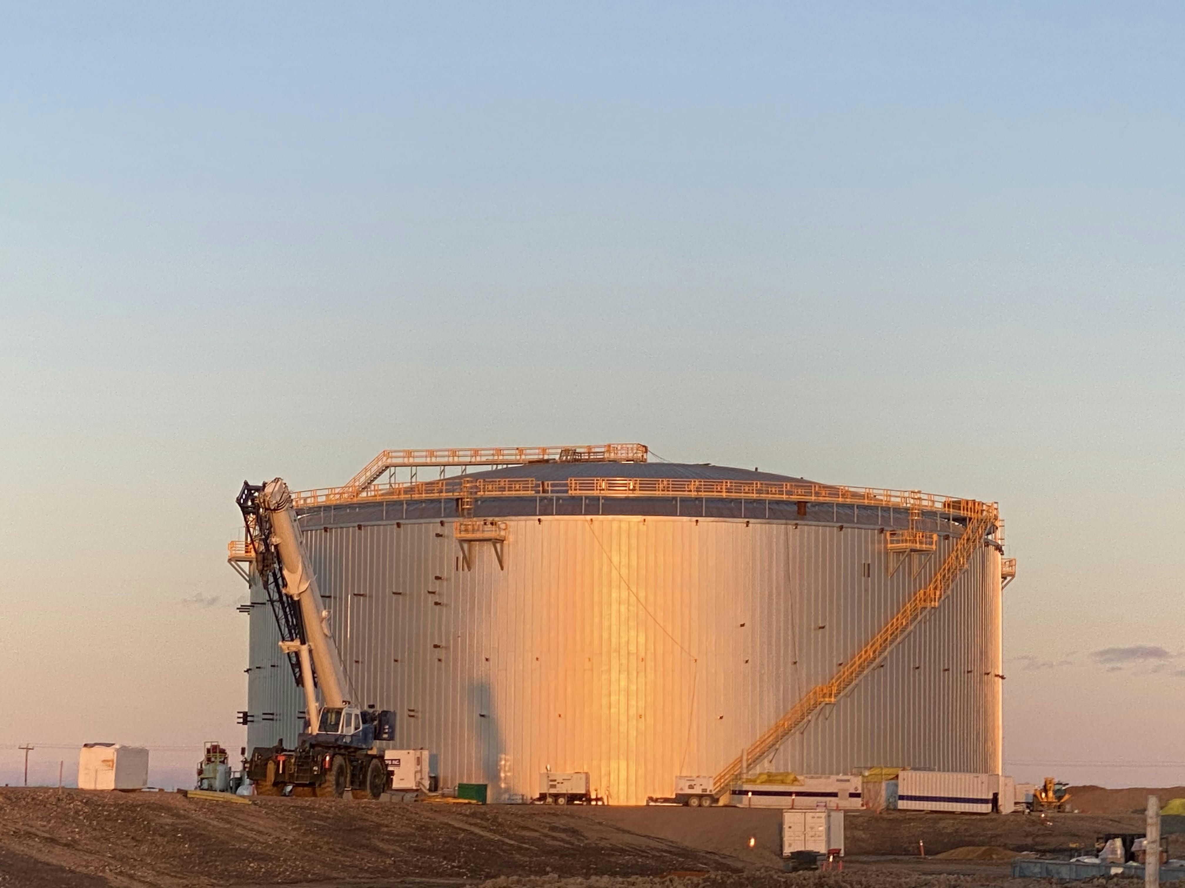 CNRL East Tank Farm Expansion Project | Tetrad Insulation