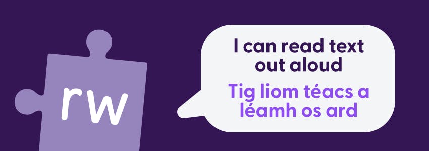 Read&Write now supports text-to-speech in Irish | Texthelp