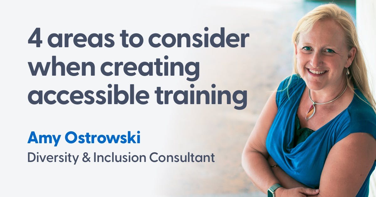 4 areas to consider when creating accessible training | Texthelp