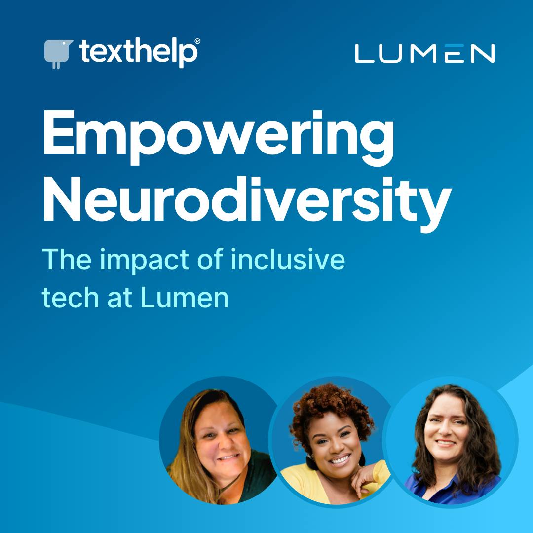 Texthelp and Fortune 200 Company, Lumen, join forces to drive inclusion ... Texthelp and Fortune 200 Company, Lumen, join forces to drive inclusion ...