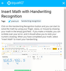New look, added accessibility and lots more in the latest EquatIO ...