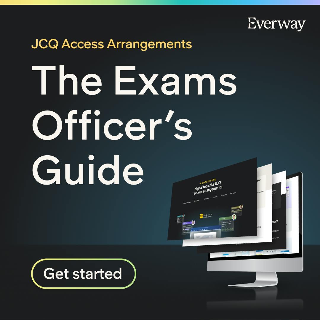 A guide to JCQ digital access arrangements | Everway | Texthelp