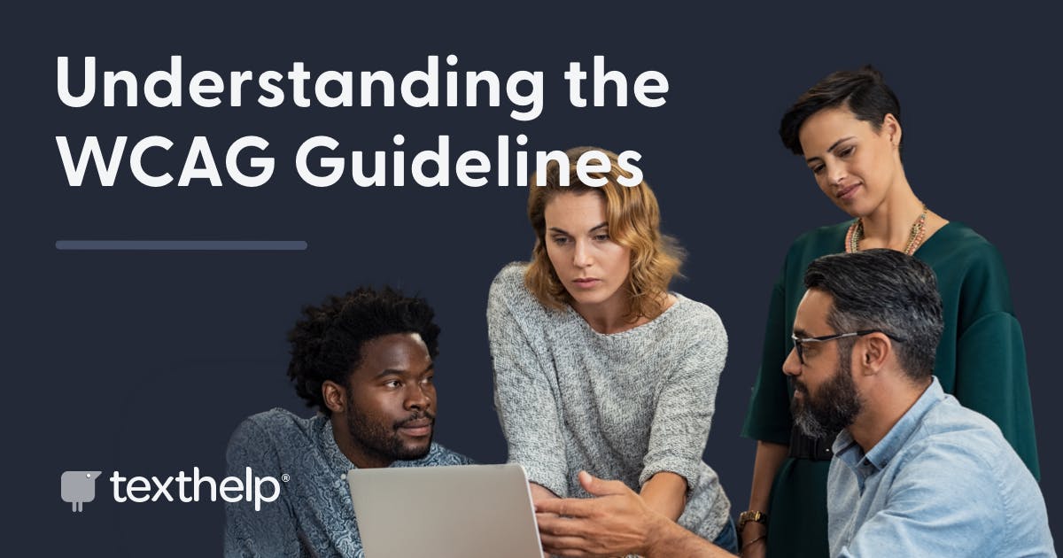 Understanding WCAG | Texthelp