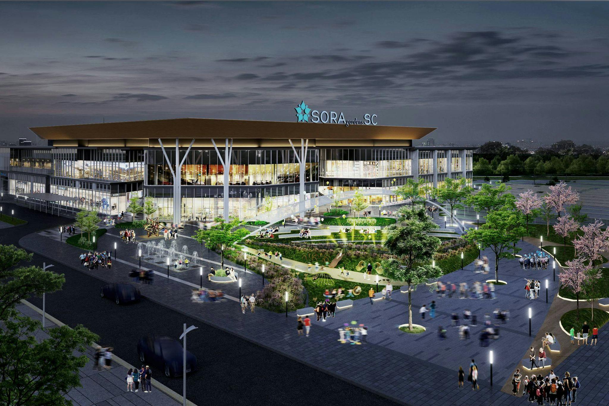 Construction of the commercial project SORA gardens SC started | TOKYU ...