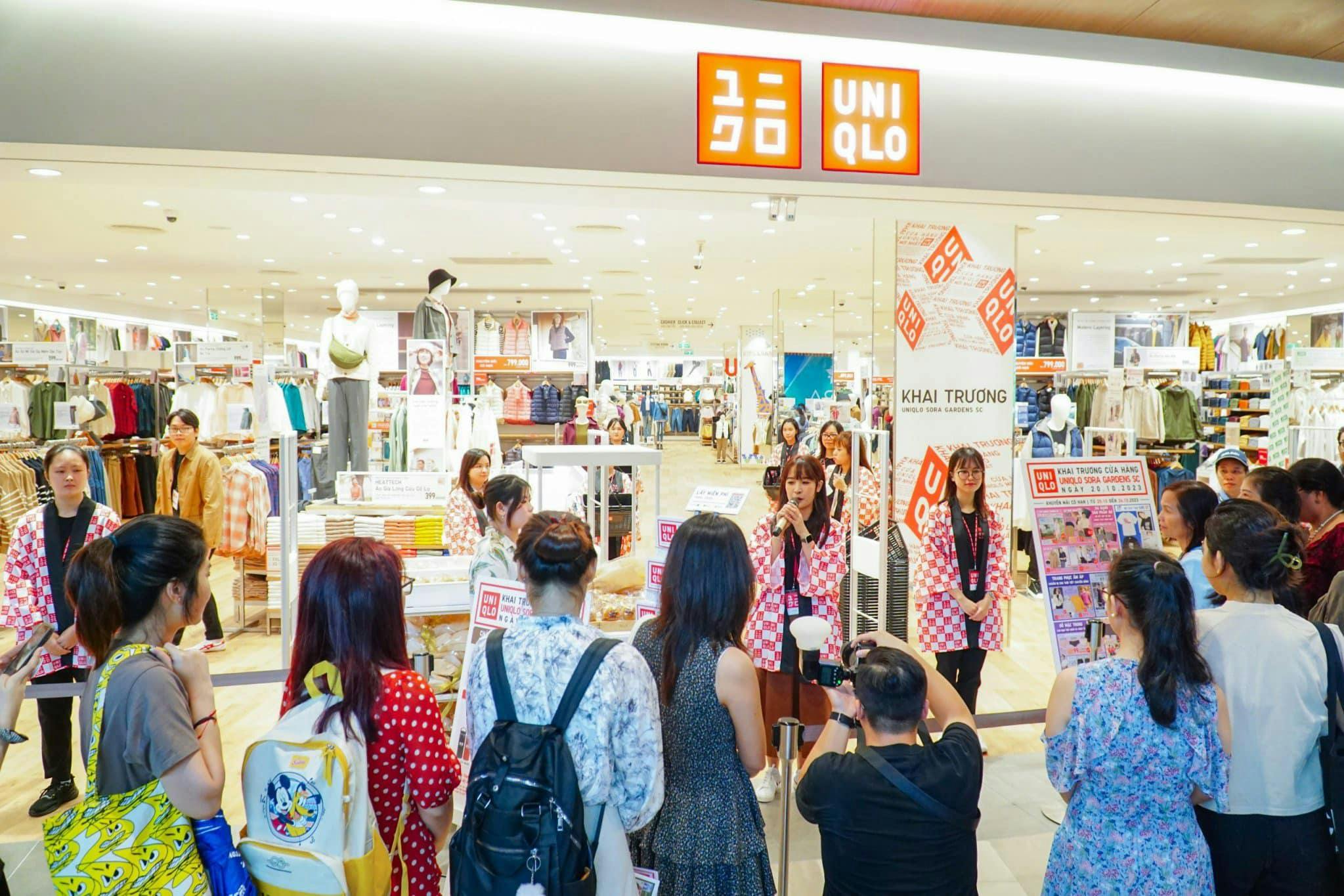 UNIQLO opened its first store in Binh Duong New City at SORA gardens SC ...