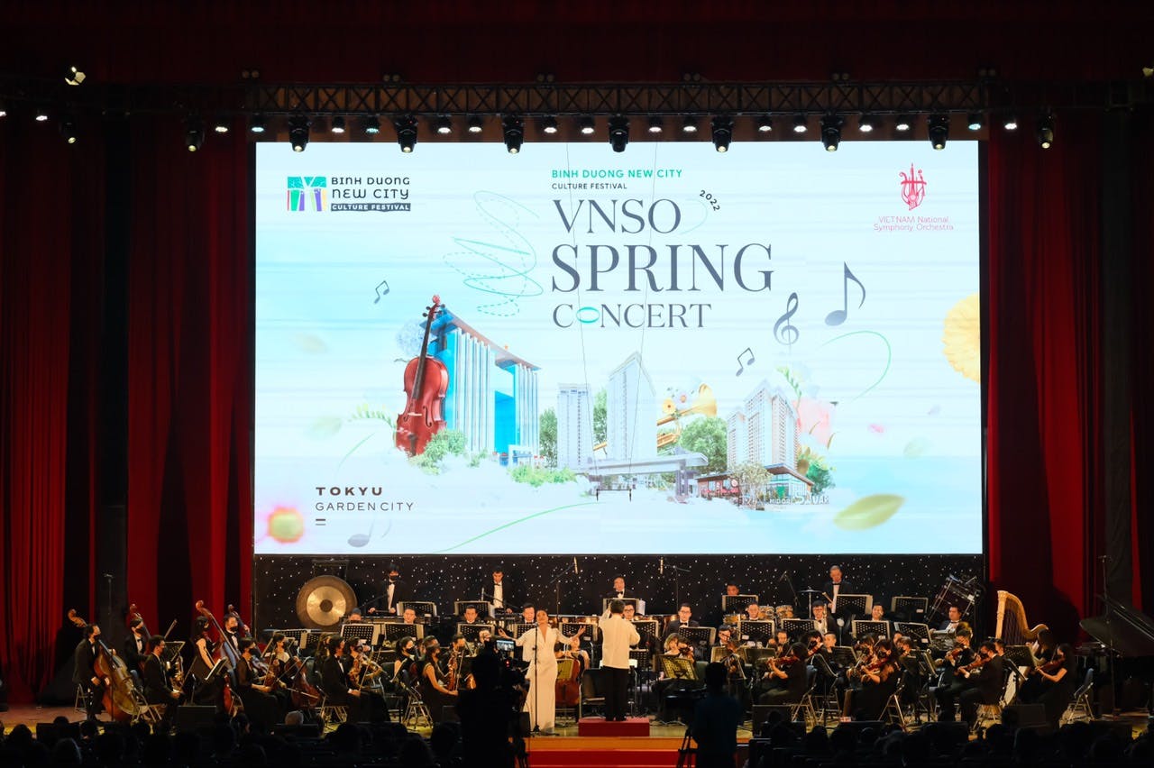 “VNSO Spring Concert” - A new piece of art in Binh Duong New City ...