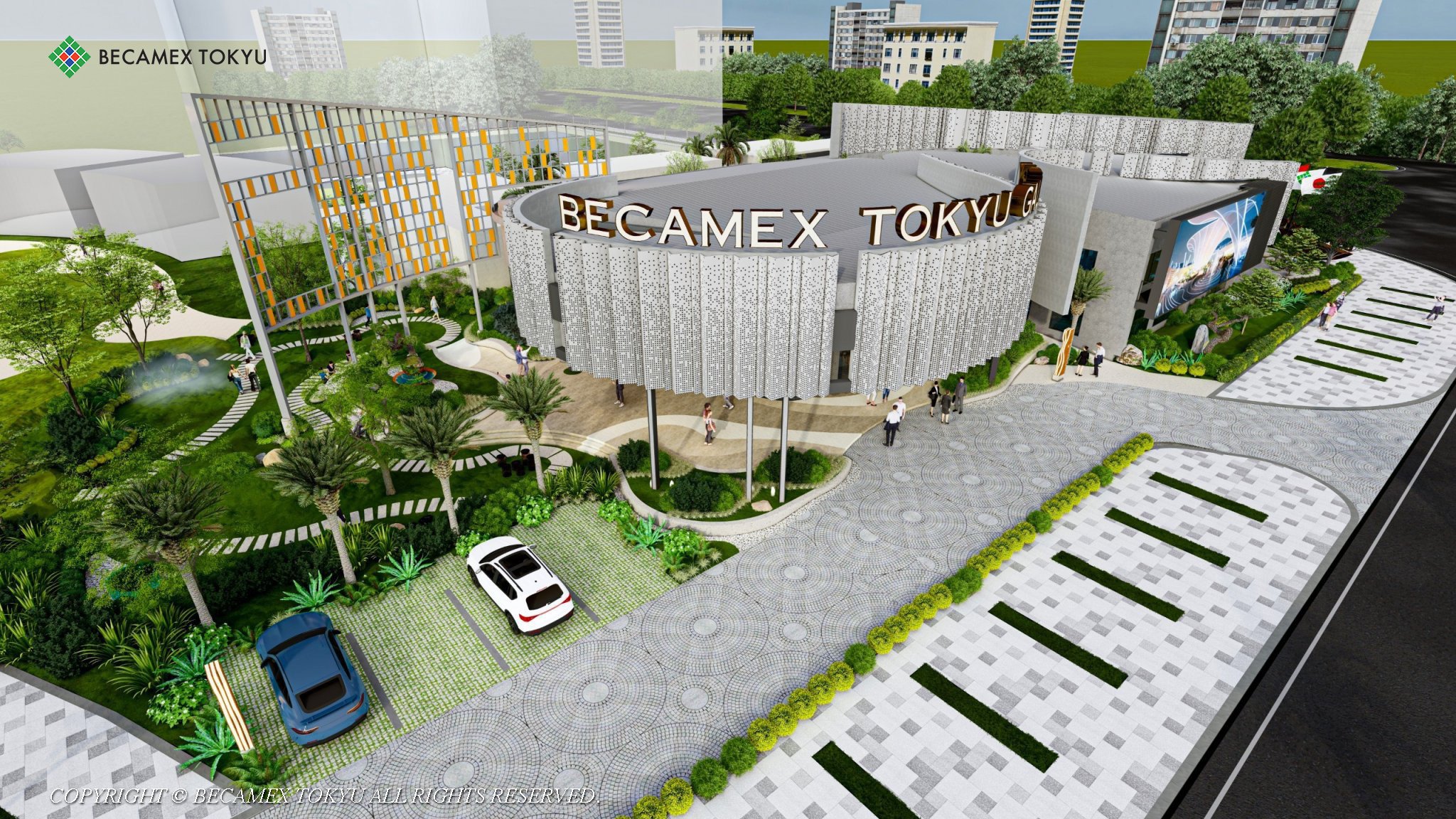 KHỞI CÔNG SALES GALLERY BECAMEX TOKYU TẠI VỊ TRÍ ĐẮC ĐỊA TRUNG TÂM ...