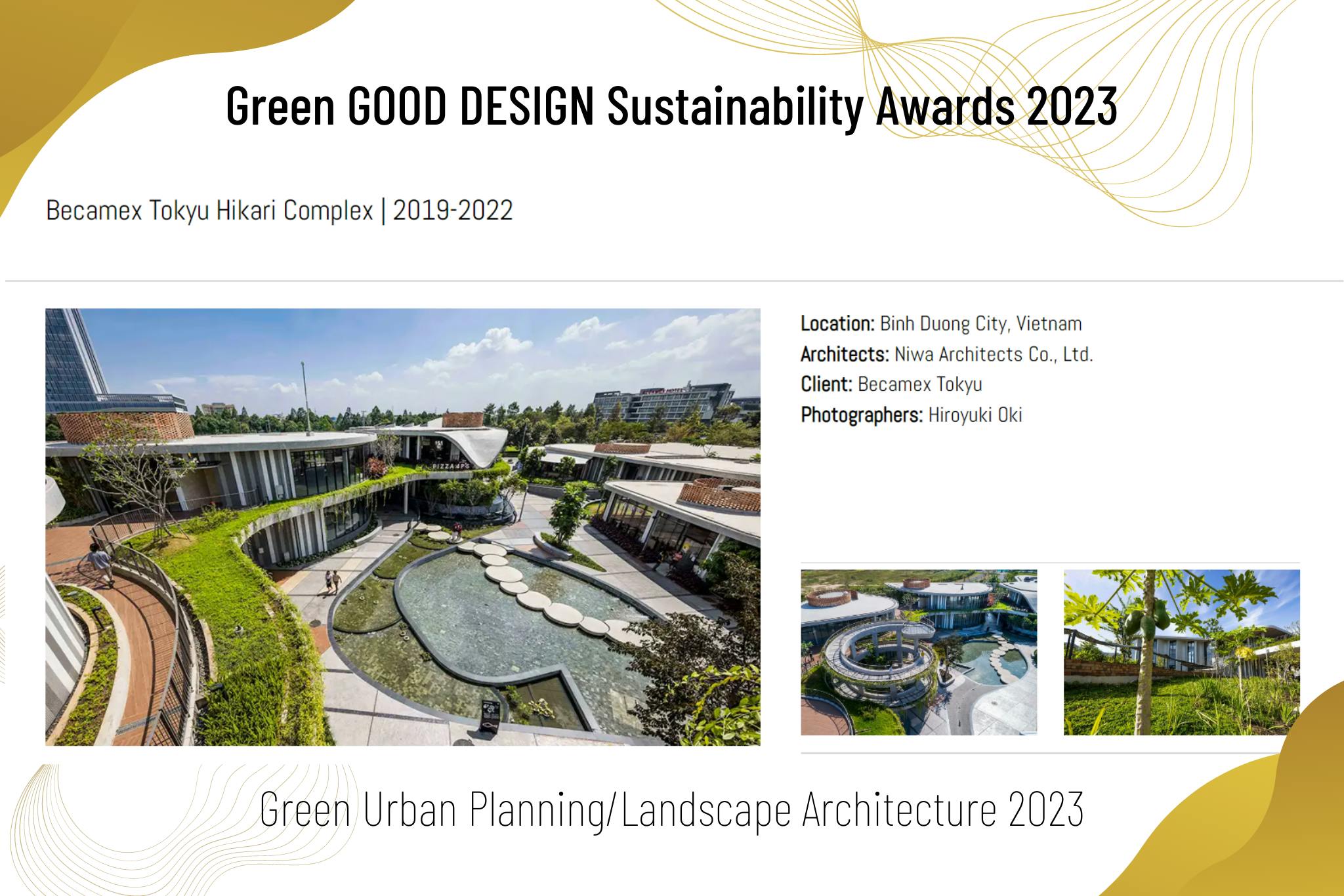 Hikari Expansion and the pavilion of PIZZA 4P's awarded in the Green ...