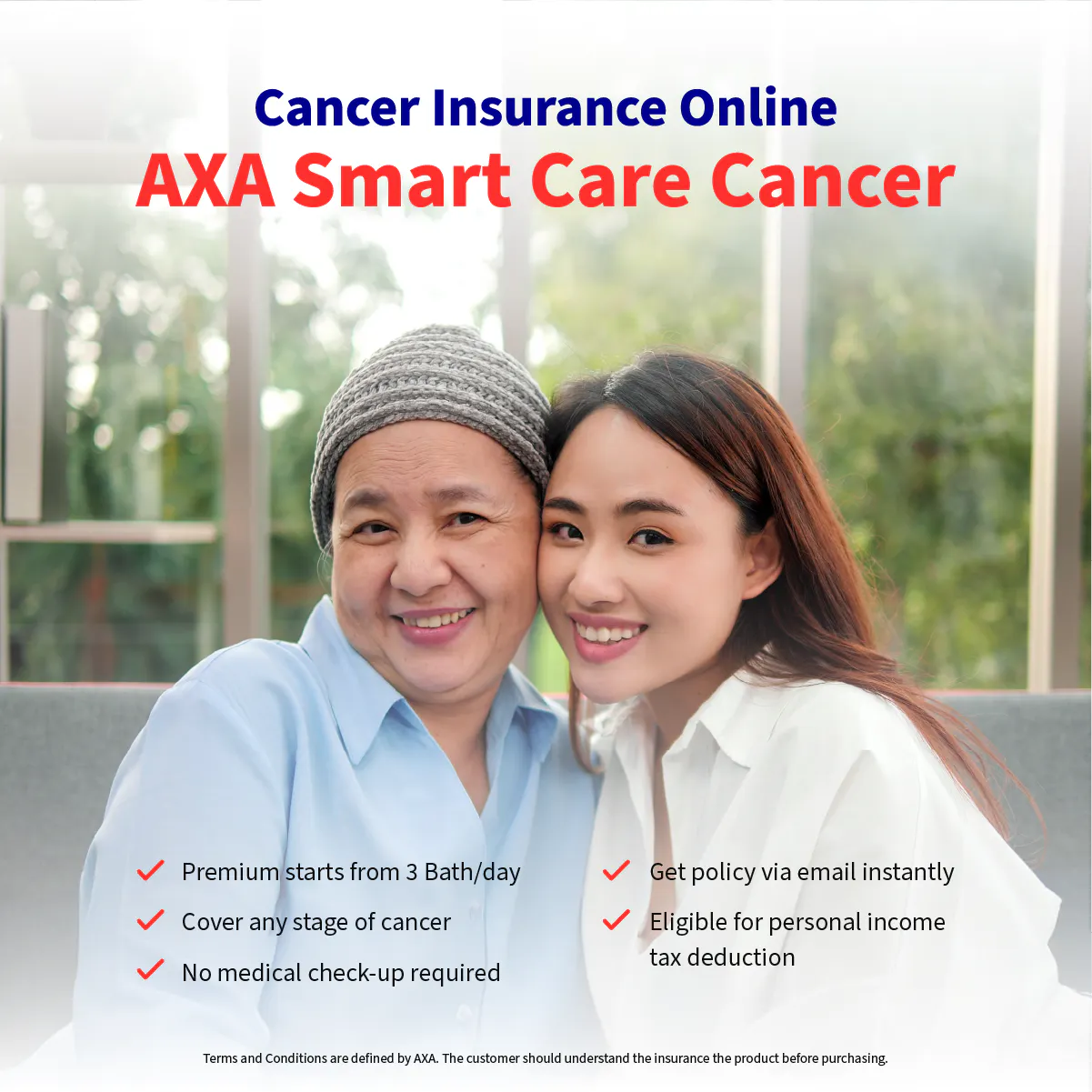 AXA SmartCare Cancer - Lump-Sum Payout Cancer Insurance