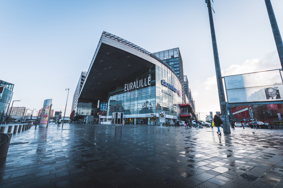 Le quartier d'Euralille : modernité et shopping au rendez-vous
