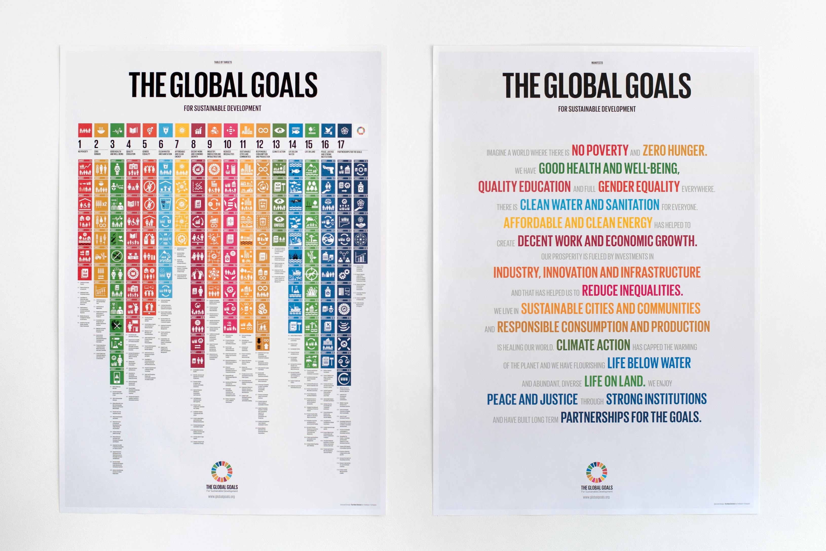 The Global Goals Design | The New Division